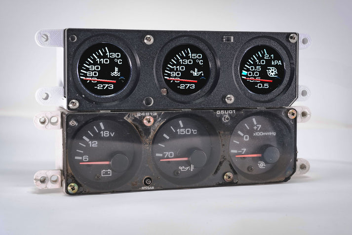 R32 Skyline DIN Triple CANBUS Gauge – WEND Lab