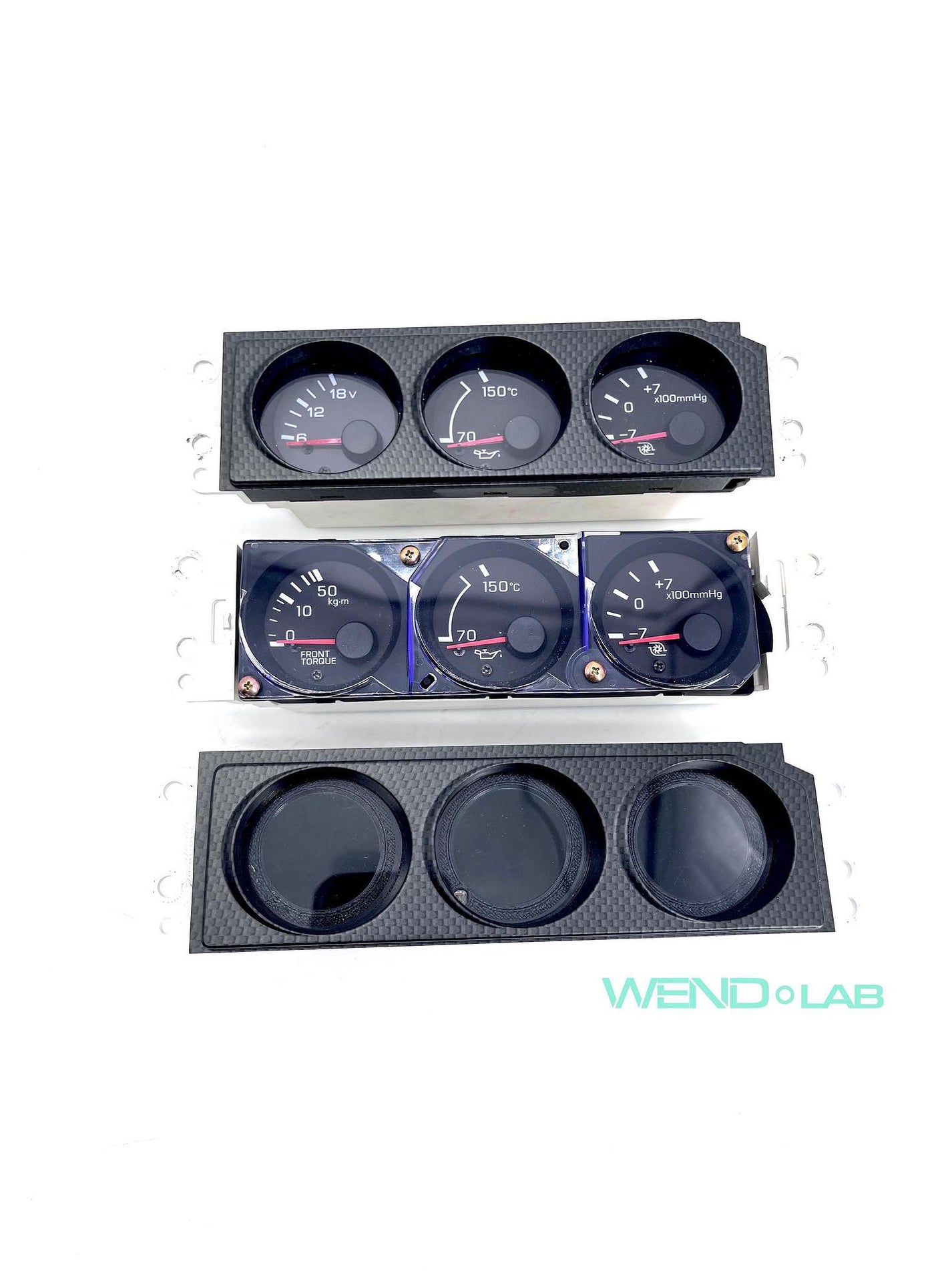 R33 Skyline DIN Triple CANBUS Gauge – WEND Lab